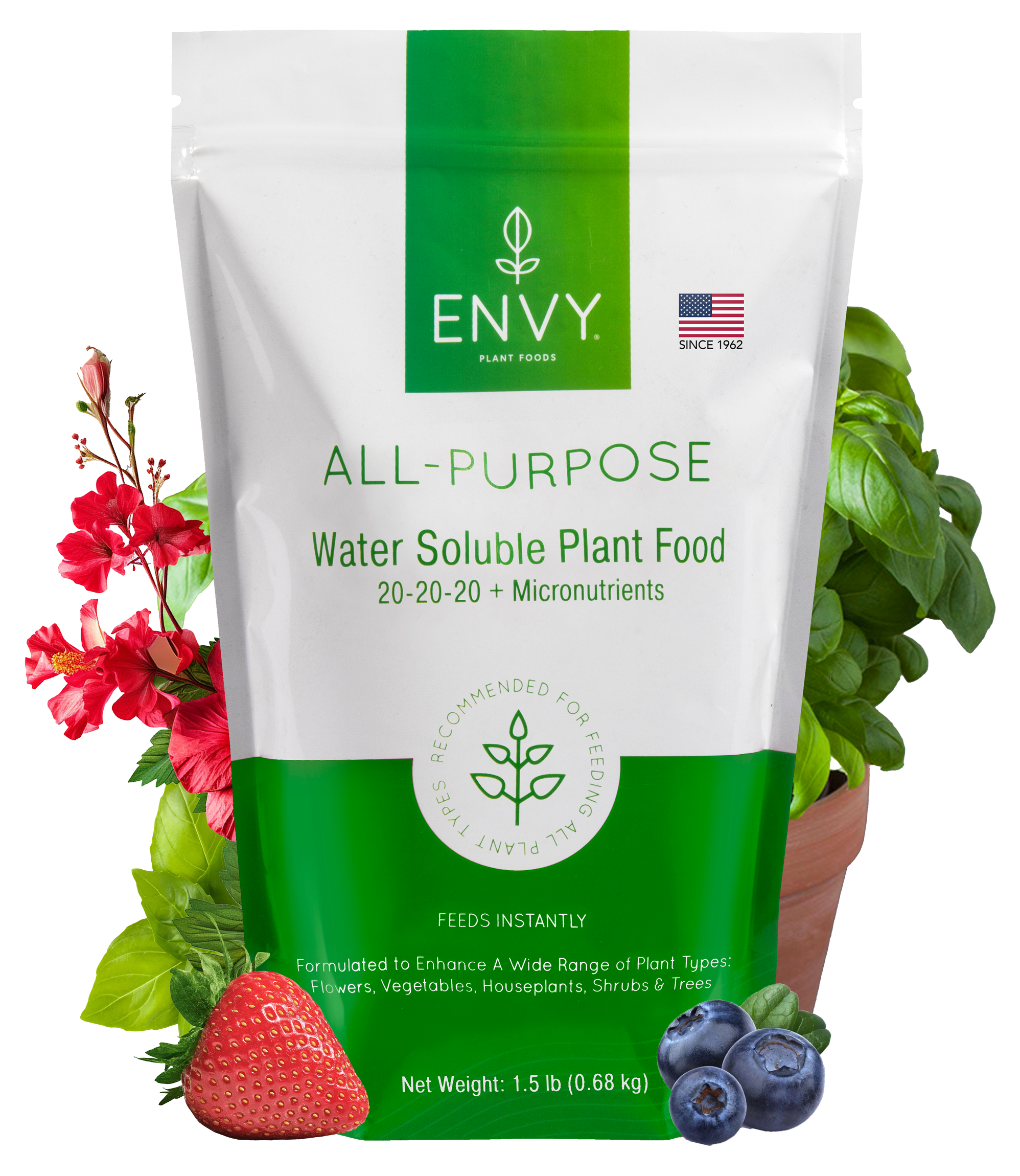 ENVY All-Purpose (20-20-20) Water-Soluble Plant Food – Envy Plant Foods